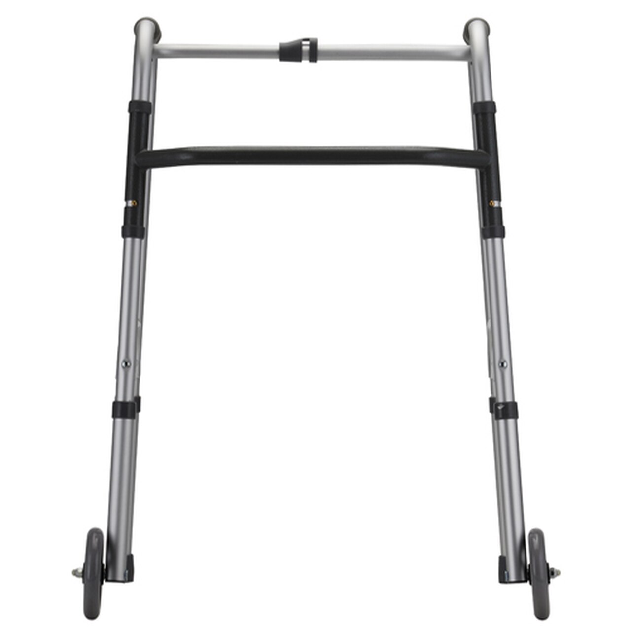 FOLDING WALKING FRAME 5" FRONT WHEEL - Redgumbrand